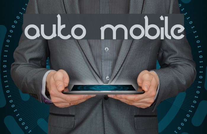 auto mobile Font - FFonts.net
