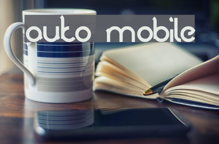 auto mobile Font - FFonts.net