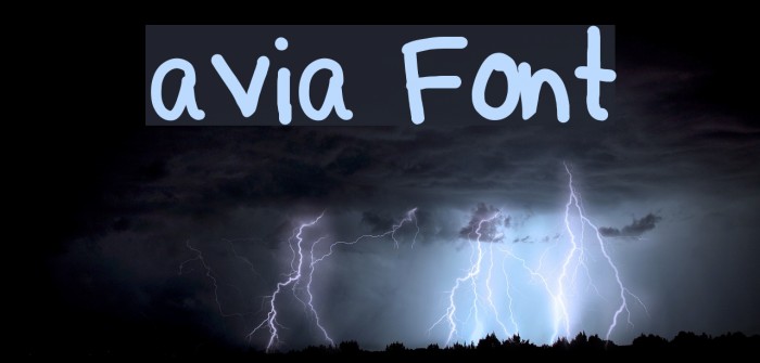 avia Font - FFonts.net