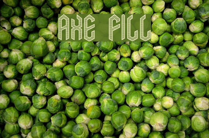 Axe Fill Font - FFonts.net