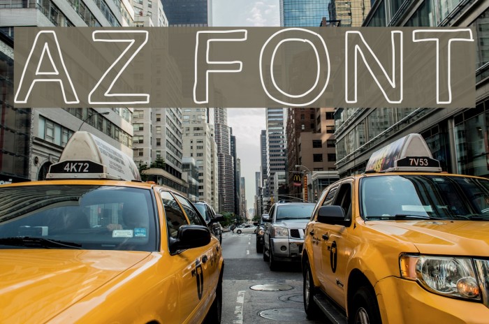 AZ Font - FFonts.net