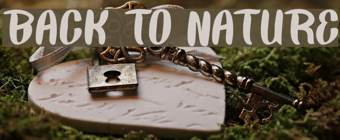 BACK TO NATURE Font - FFonts.net