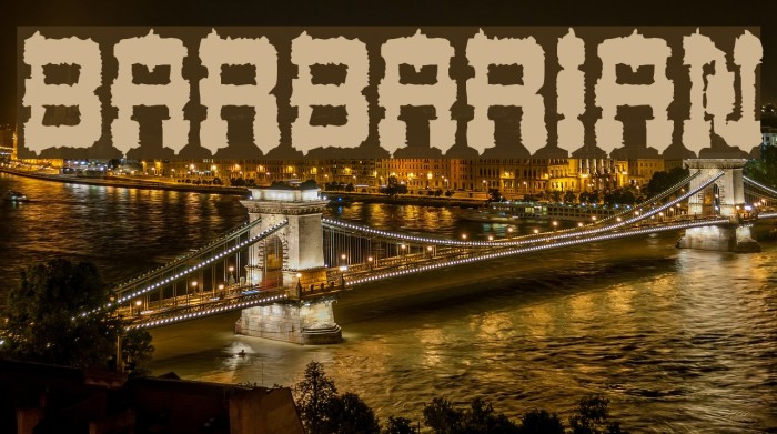 BARBARIAN Font - FFonts.net
