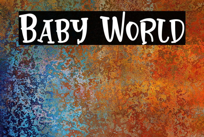Baby World Font - FFonts.net