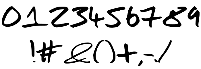 Bad_Handwriting Font - FFonts.net