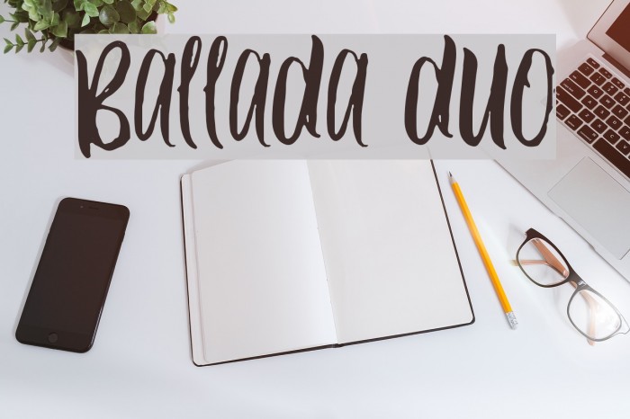 Ballada duo Font - FFonts.net