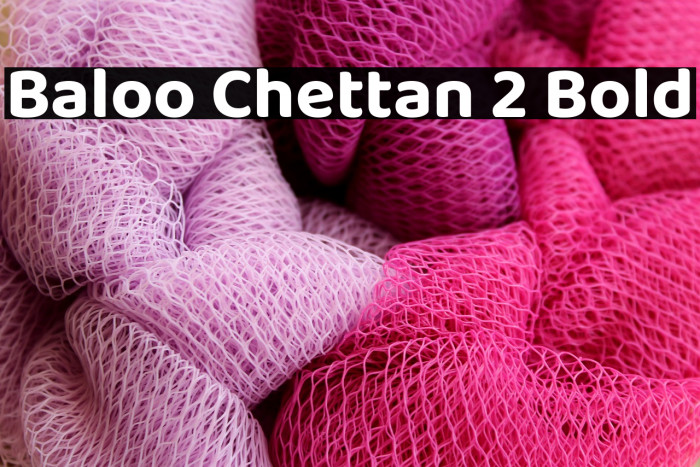 Baloo Chettan 2 Bold Font - FFonts.net
