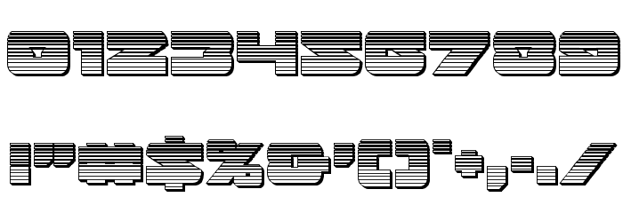 Banjin Chrome Font - FFonts.net