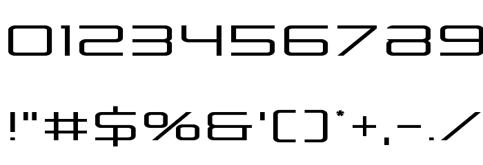 Banshee Pilot Expanded Font - FFonts.net