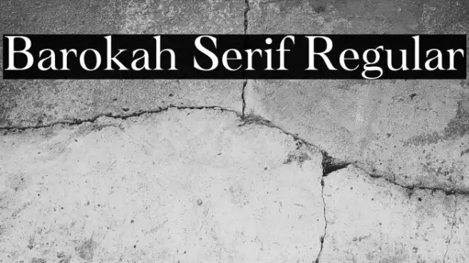 Barokah Serif Regular Font | Free Download (TTF/OTF) | FFonts.net