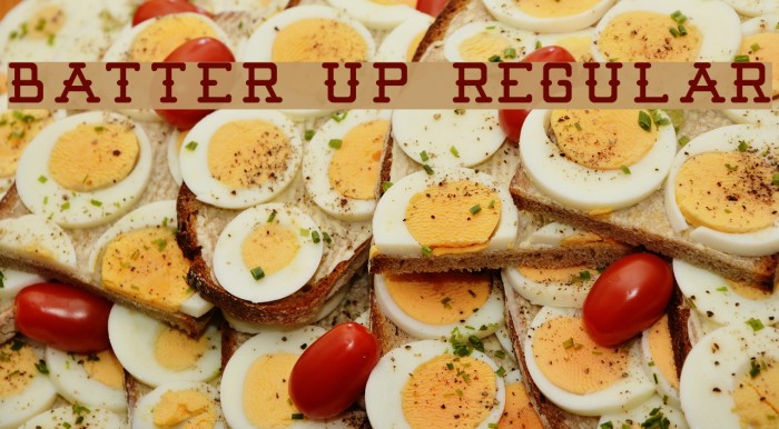 Batter Up Regular Font - FFonts.net