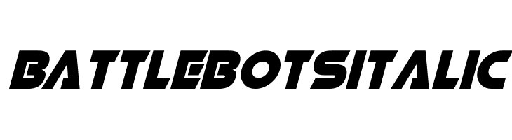 Battle Bots Italic Font - FFonts.net Battle Bots Italic Font - FFonts.net