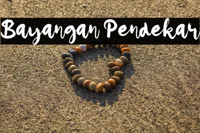 Bayangan Pendekar Font - Free Download (TTF/OTF) | FFonts.ne
