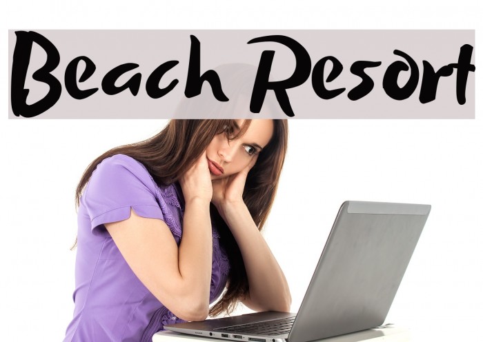 Beach Resort Font - FFonts.net