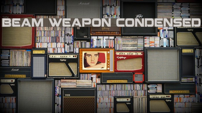 Beam Weapon Condensed Font - FFonts.net