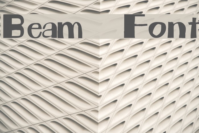Beam Font - FFonts.net