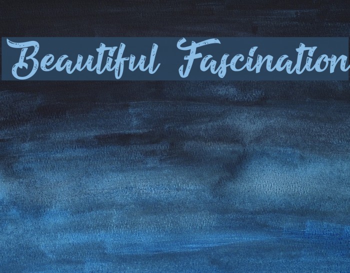 Beautiful Fascination Font - FFonts.net
