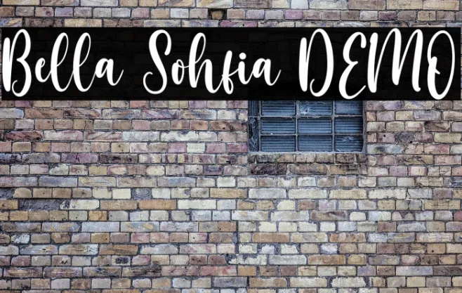 Bella Sohfia DEMO Font | Free Download (TTF/OTF) | FFonts.net