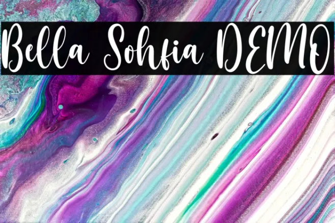 Bella Sohfia DEMO Font | Free Download (TTF/OTF) | FFonts.ne