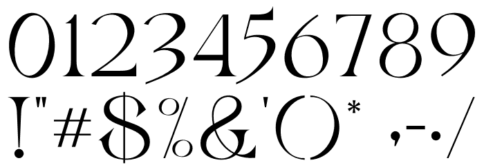 Benjola Font - FFonts.net