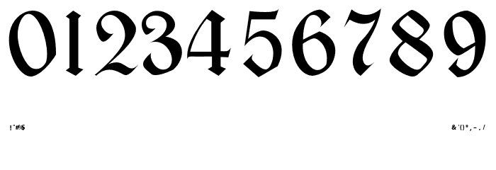 BerkahiBlackletter Font - FFonts.net