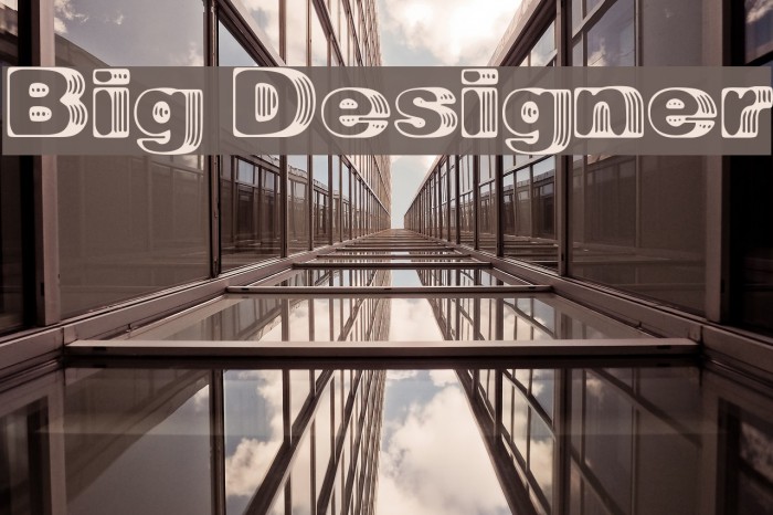 Big Designer Font - FFonts.net