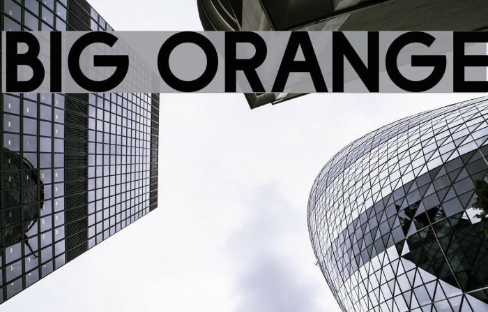 Big Orange Font - FFonts.net