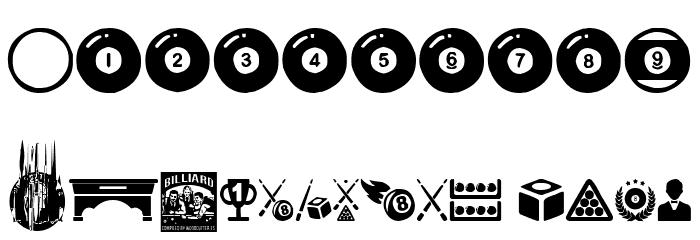 Billiard Font - FFonts.net