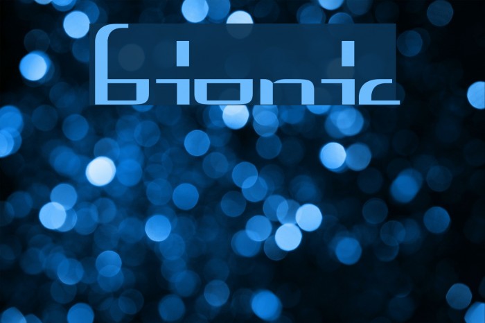Bionic Font - FFonts.net