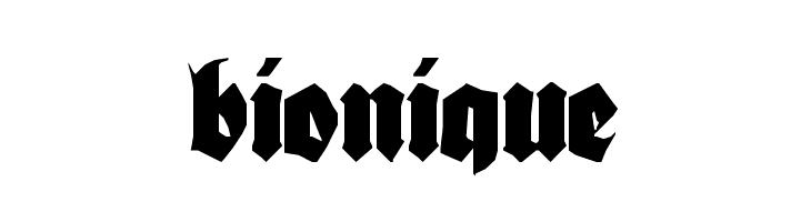 Bionique Font - FFonts.net