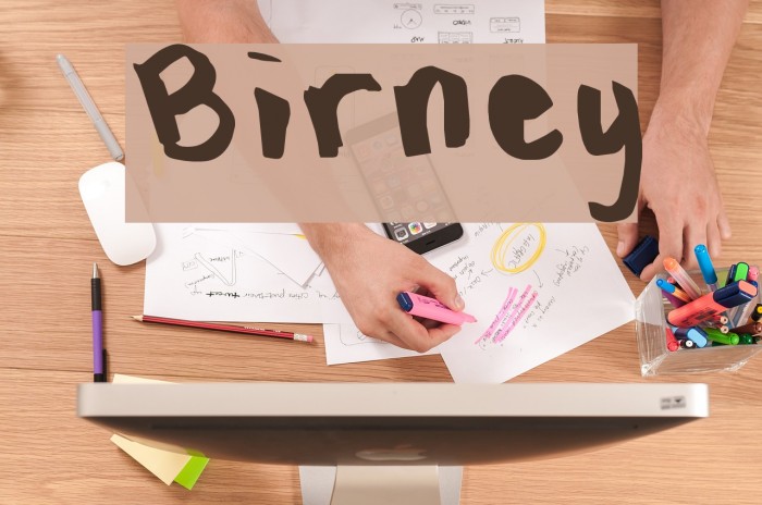 Birney Font - FFonts.net
