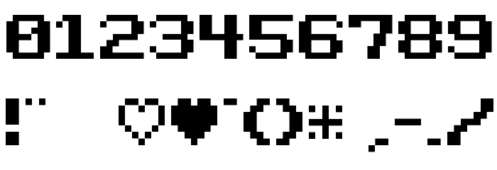 Bit Darling10 [sRB] Font - FFonts.net