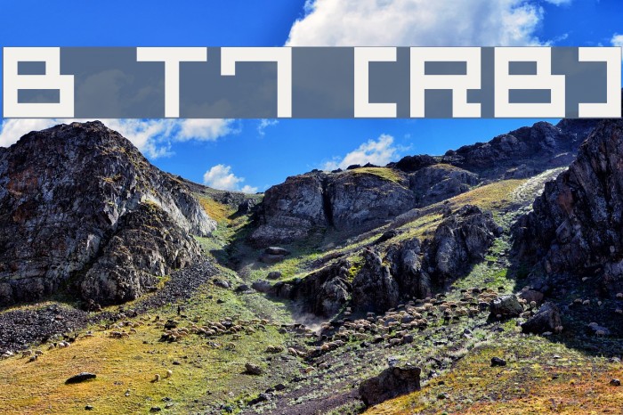 Bit Trip7 [sRB] Font - FFonts.net
