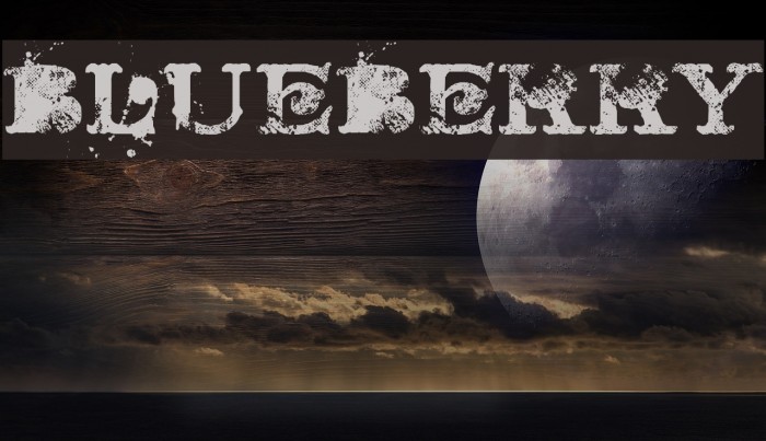 BLUEBERRY Font - FFonts.net