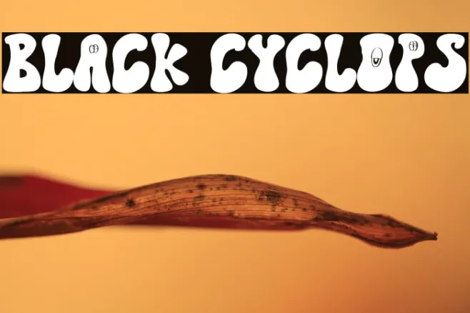 Black Cyclops Font | Free Download (TTF/OTF) | FFonts.net