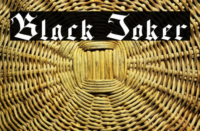 Black Joker Font | Free Download (TTF/OTF) | FFonts.net