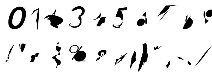 Blindside Oblique Font - FFonts.net