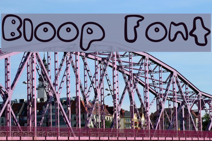 Bloop Font - FFonts.net