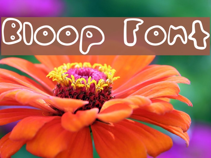 Bloop Font - FFonts.net