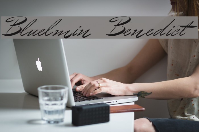 Bluelmin Benedict Font - FFonts.net