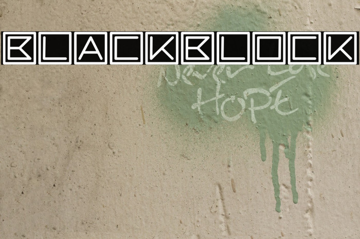 blackblock Font - FFonts.net