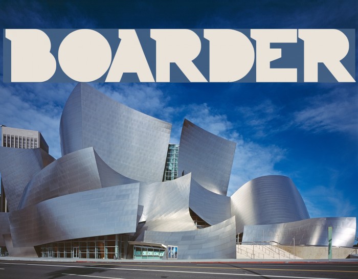 BOARDER Font - FFonts.net