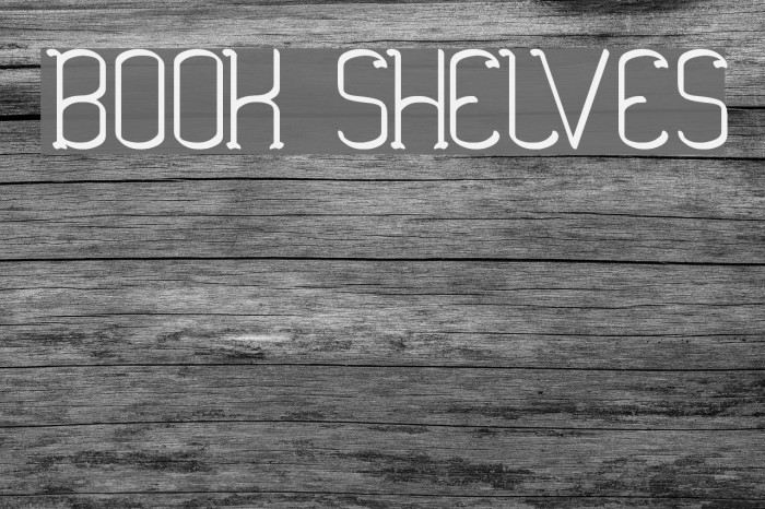 BOOK SHELVES Font - FFonts.net