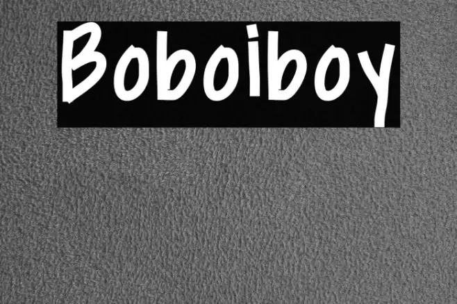 Boboiboy Font | Free Download (TTF/OTF) | FFonts.net