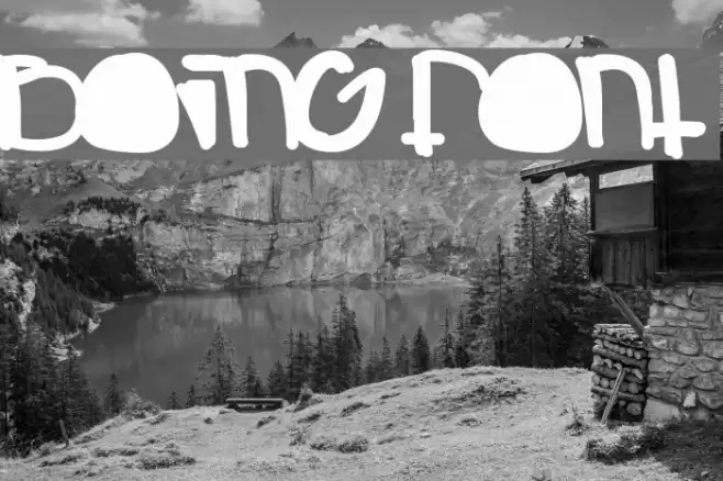 Boing Font | Free Download (TTF/OTF) | FFonts.net