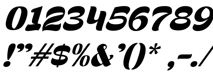 Boldblaster Italic Font - FFonts.net