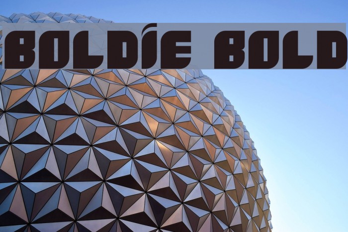 Boldie Bold Font - FFonts.net