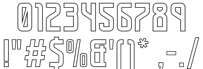 Boldness Outline Font - FFonts.net