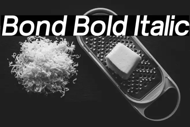 Bond Bold Italic Font | Free Download (TTF/OTF) | FFonts.net