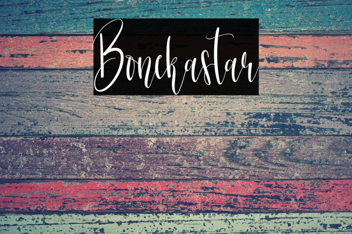 Bonekastar フォント - FFonts.net